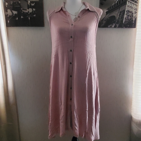 Dresses | Pink Tank Dress | Poshmark